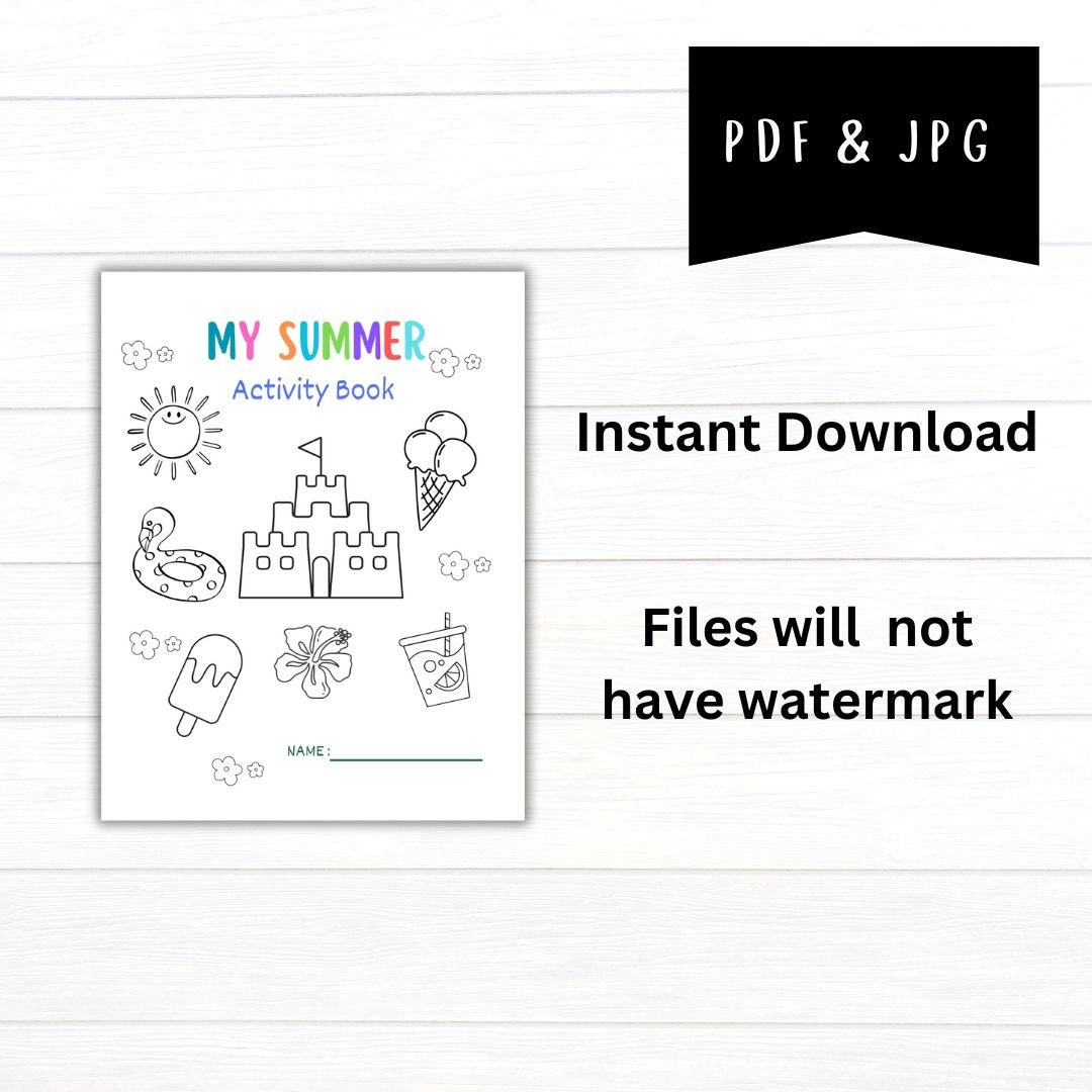 Summer Activity Book, Summer Activities, Summer Printables, Summer ...