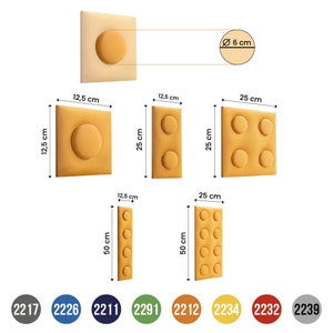 3D Wall Decor Panel, Velvet Upholstered Panel, Block-shaped Wall Panel ...