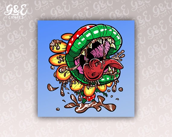 Mario Sunshine, Petey Piranha Goop - Etsy