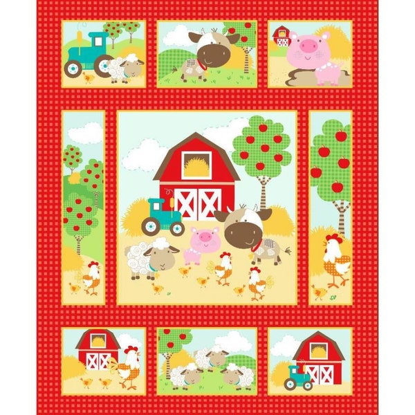 Baby Quilt Panel - Etsy