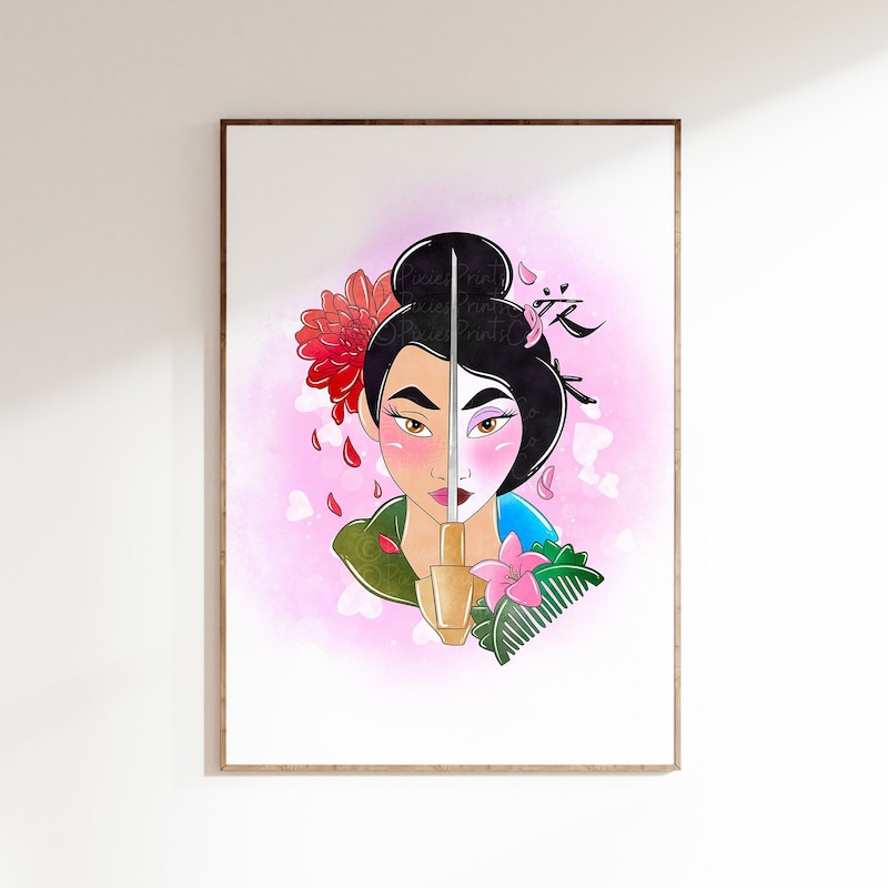 Mulan Poster - Etsy