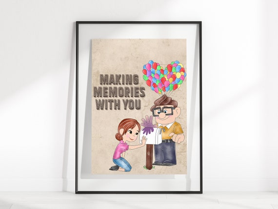 Carl Fredricksen And Ellie Drawing