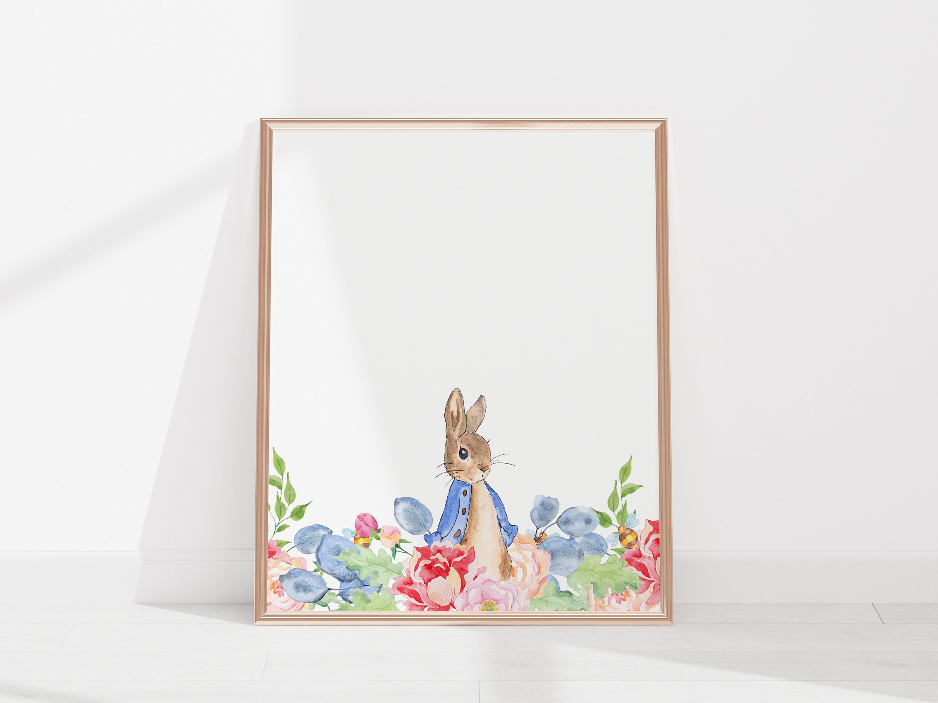 Peter Rabbit Wall Print / Easter Wall Art / Peter Rabbit - Etsy