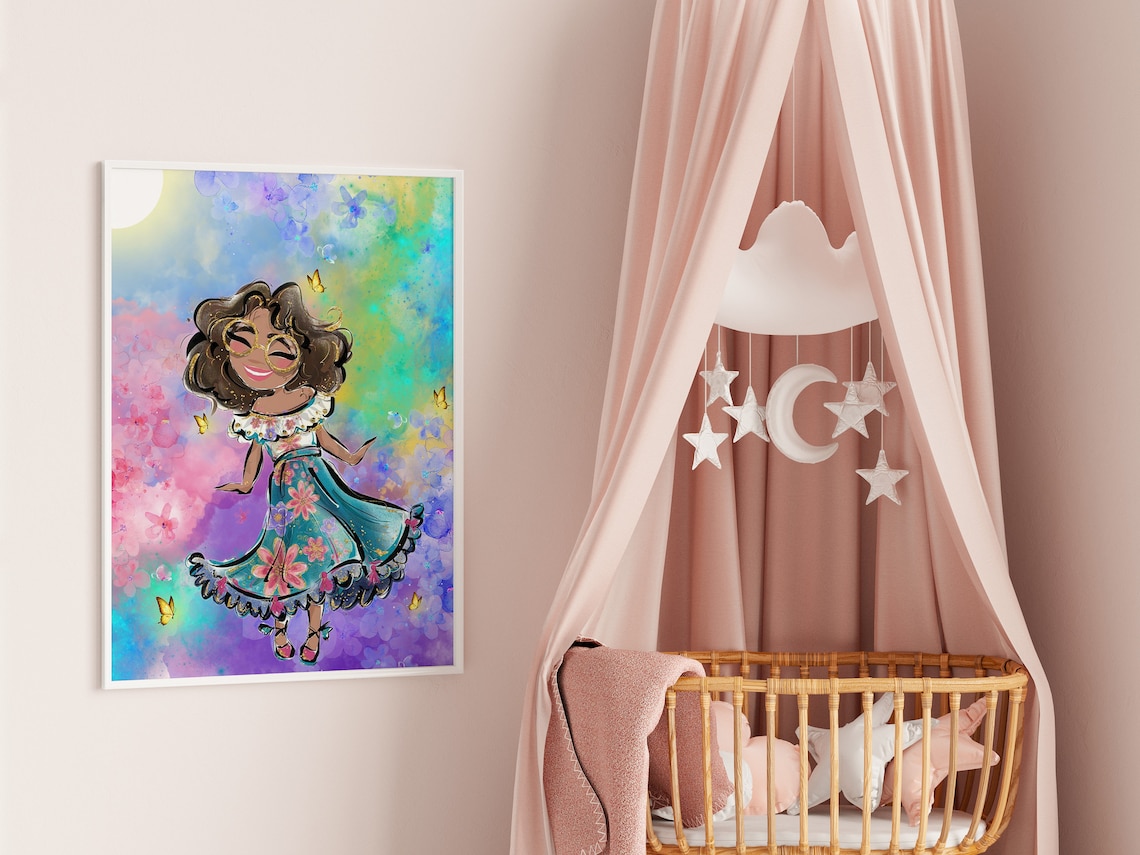 Mirabel Encanto Wall Art / Encanto Decor / Girls Bedroom Encanto ...