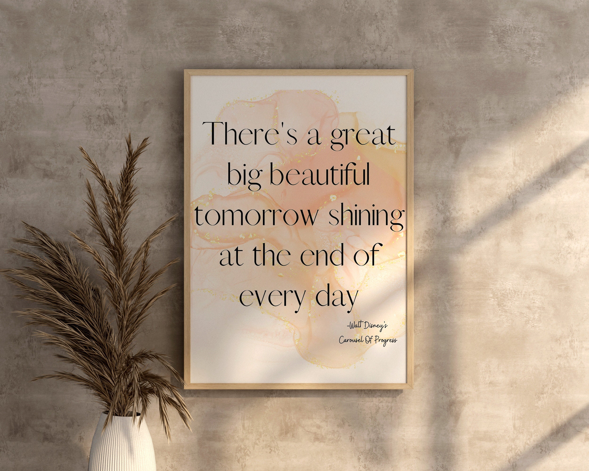 There's A Great Big Beautiful Tomorrow Carousel of Progress Ride Quote ...