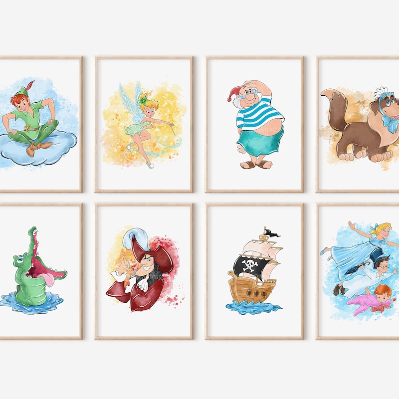 Peter Pan Art - Etsy