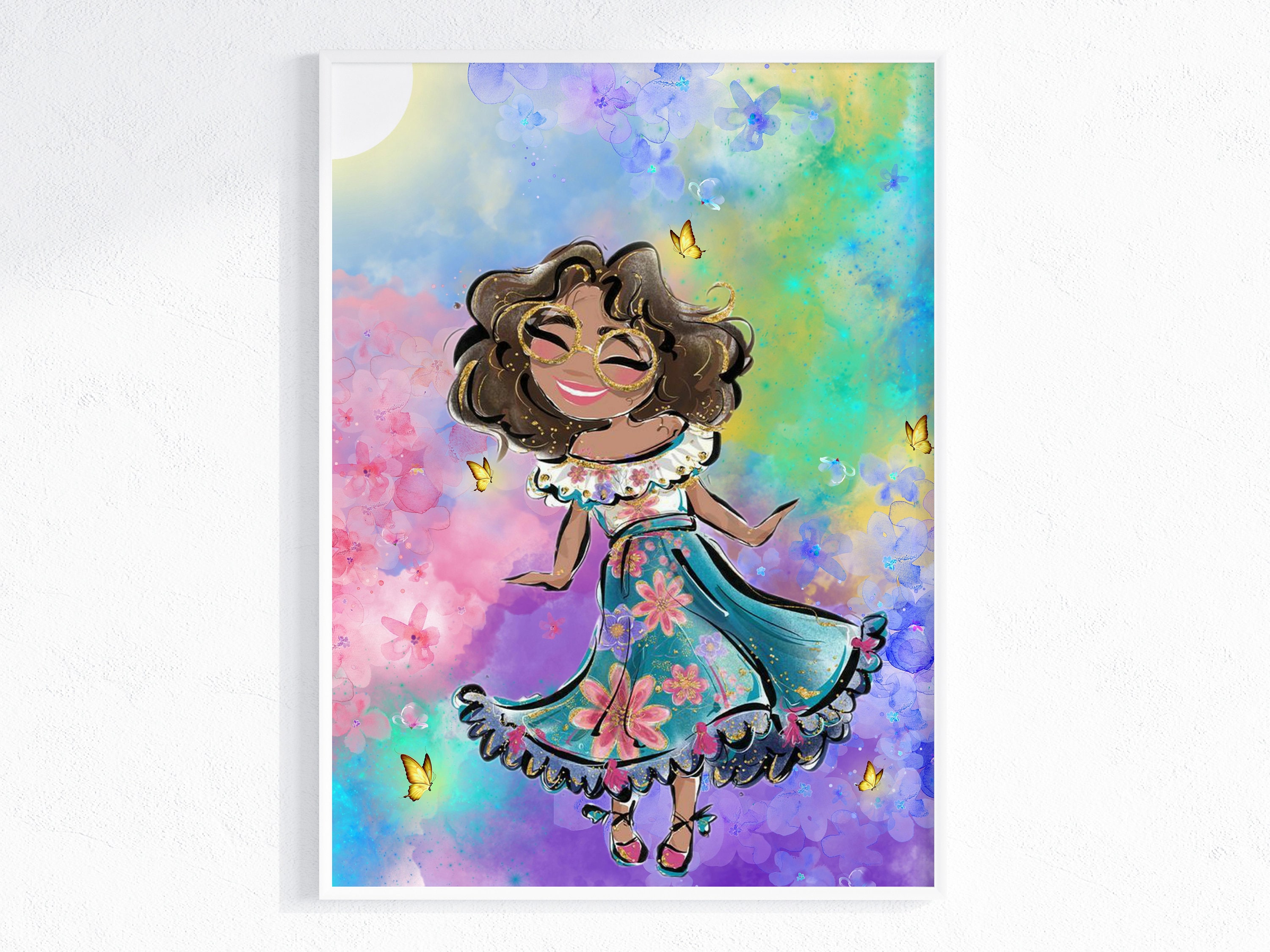 Mirabel Encanto Wall Art / Encanto Decor / Girls Bedroom Encanto ...
