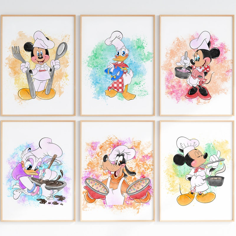 Mickey Mouse Kitchen - Etsy