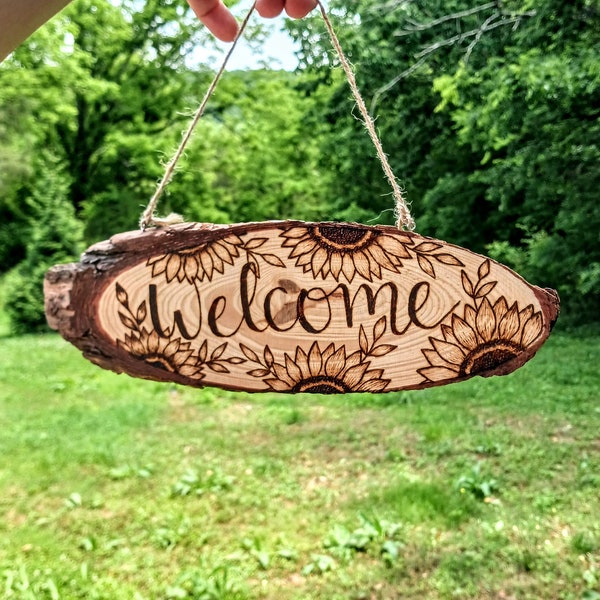 Wood Burned Sign - Etsy