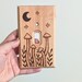 Wood Burned Mushroom Single Light Switch Cover - Etsy