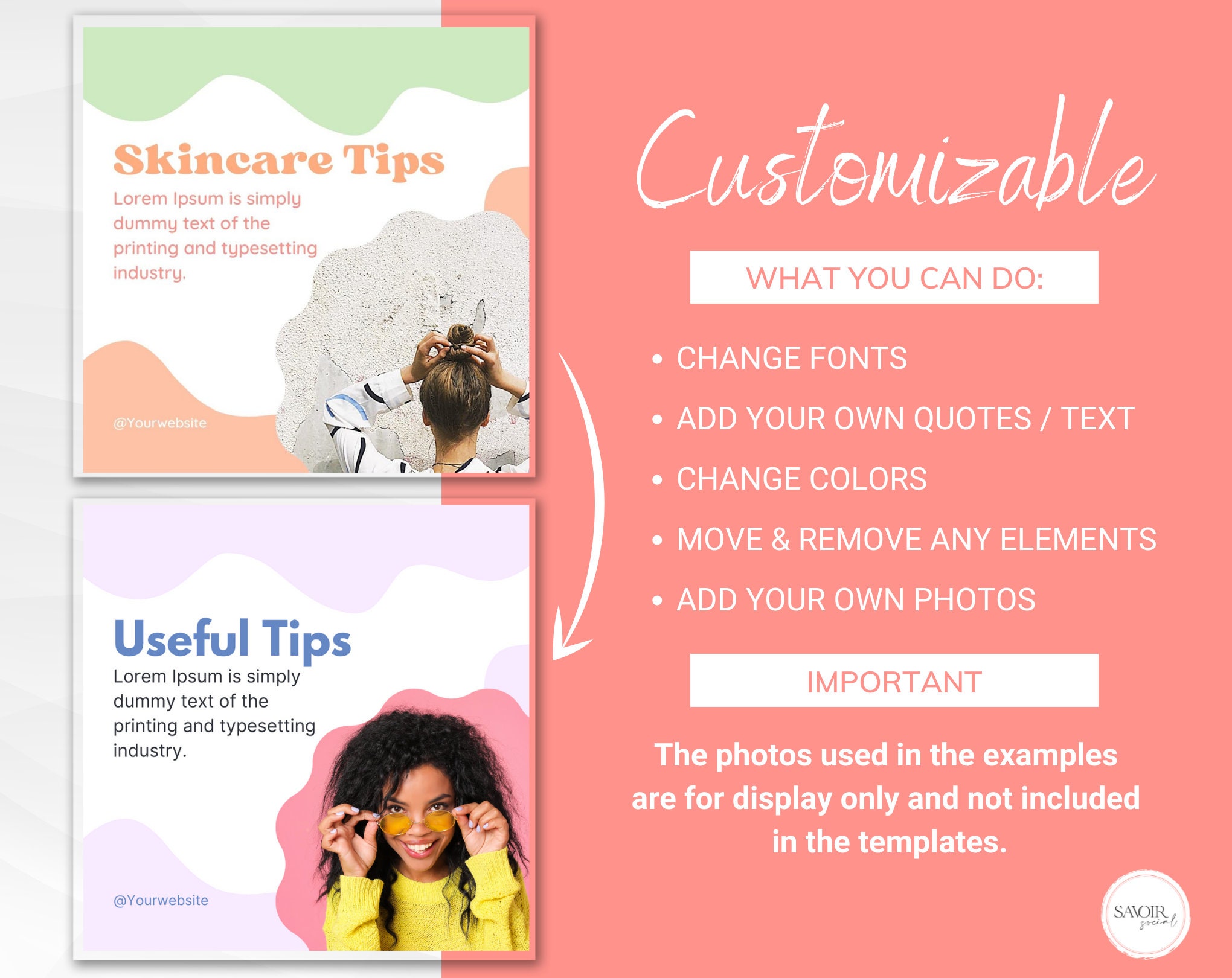 Pastel Pop Instagram Post Template, Canva Instagram Post Template ...