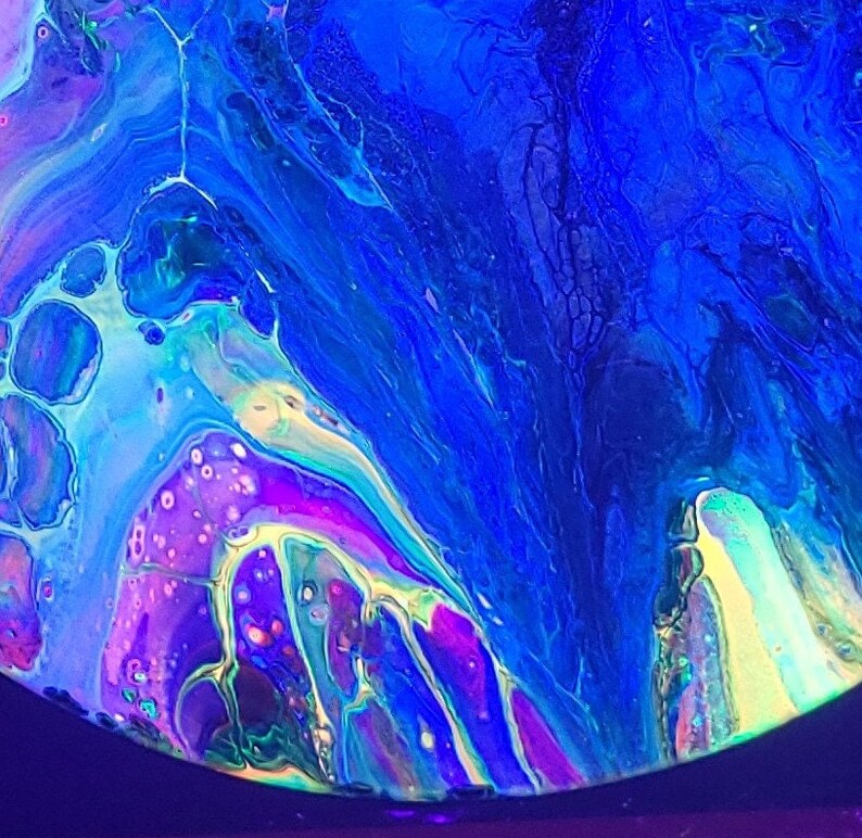 Pools of Drools - Blacklight Reactive Wall Art on 12" Vinyl Record (186 ...