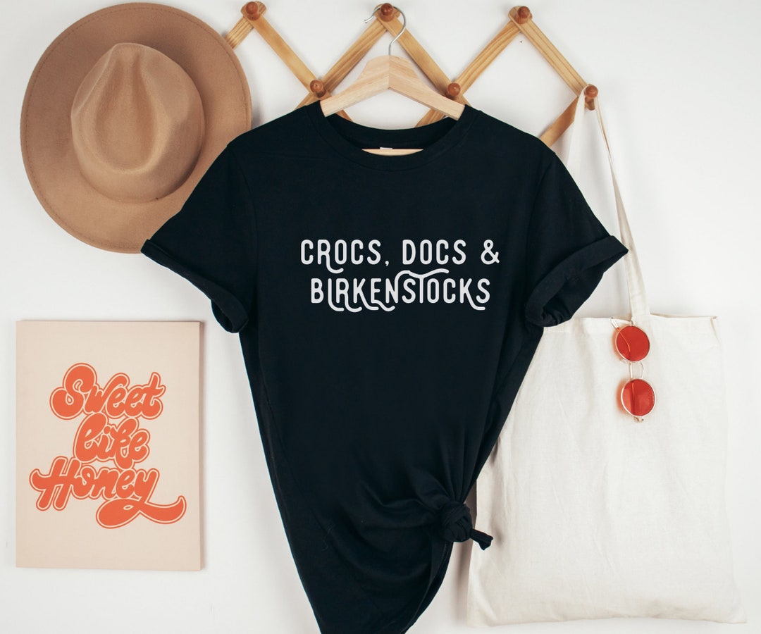 Granola Girl Crewneck Shirt Crocs, Docs & Birkenstocks Short Sleeve Tee ...