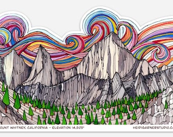 Whitney Sticker - Etsy