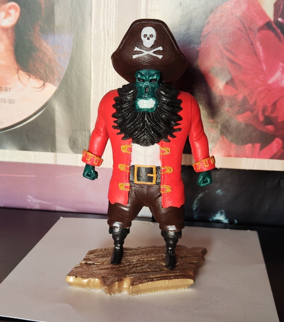 Monkey Island - Fan Art - Lechuck Statue - 20 Cm Tall - Lucasfilm ...