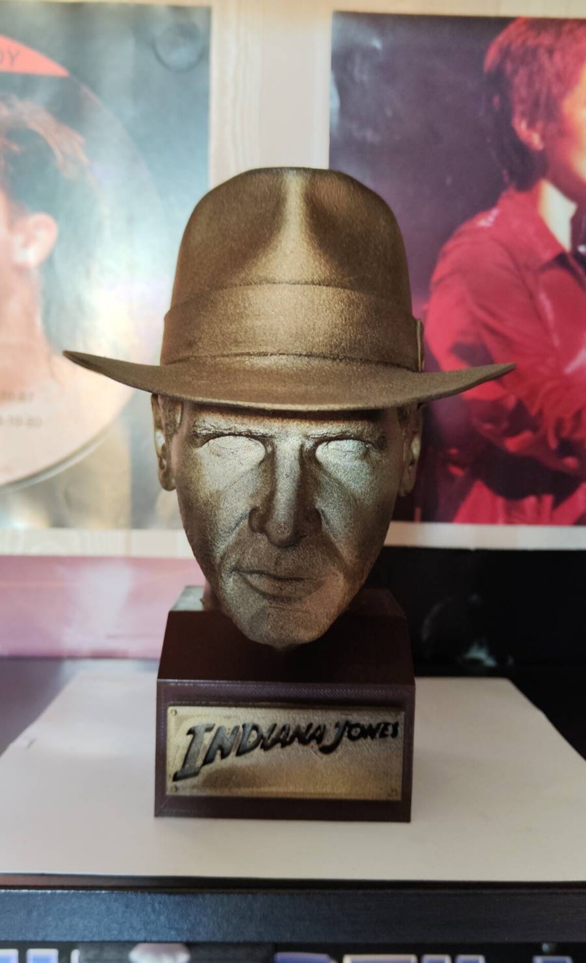 INDIANA JONES Fan Art Bust 3D Printed 20 Cm - Etsy