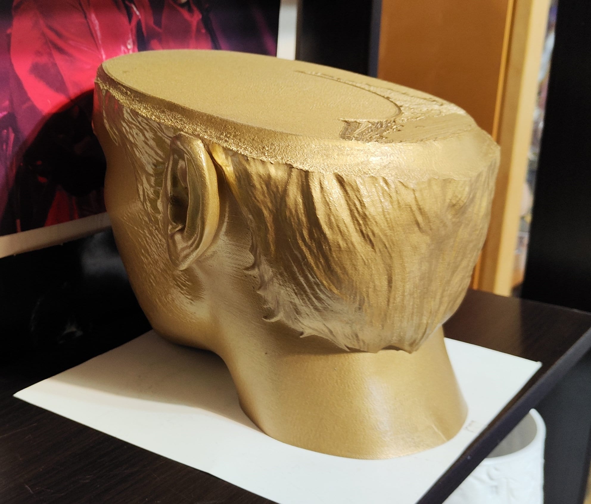 Indiana Jones Head - Fan Art - Lifesize 3D Printed - Lucasarts ...