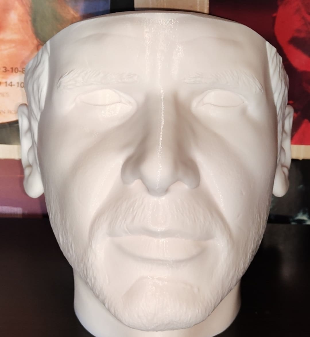 Indiana Jones Head - Fan Art - Lifesize 3D Printed - Lucasarts ...