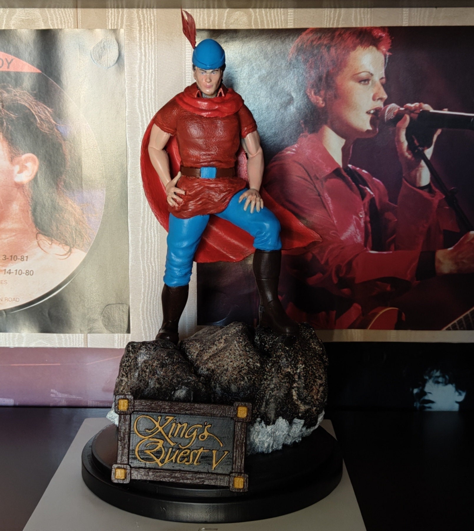 KING'S QUEST King GRAHAM 3D Printed & Painted Statue 30 Cm Approx Fan ...