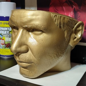 Indiana Jones Head - Fan Art - Lifesize 3D Printed - Lucasarts ...