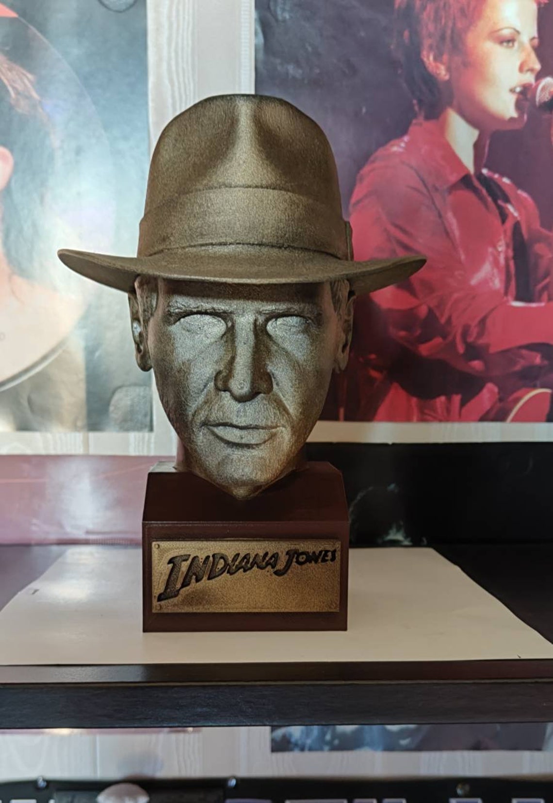 INDIANA JONES Fan Art Bust 3D Printed 20 Cm - Etsy