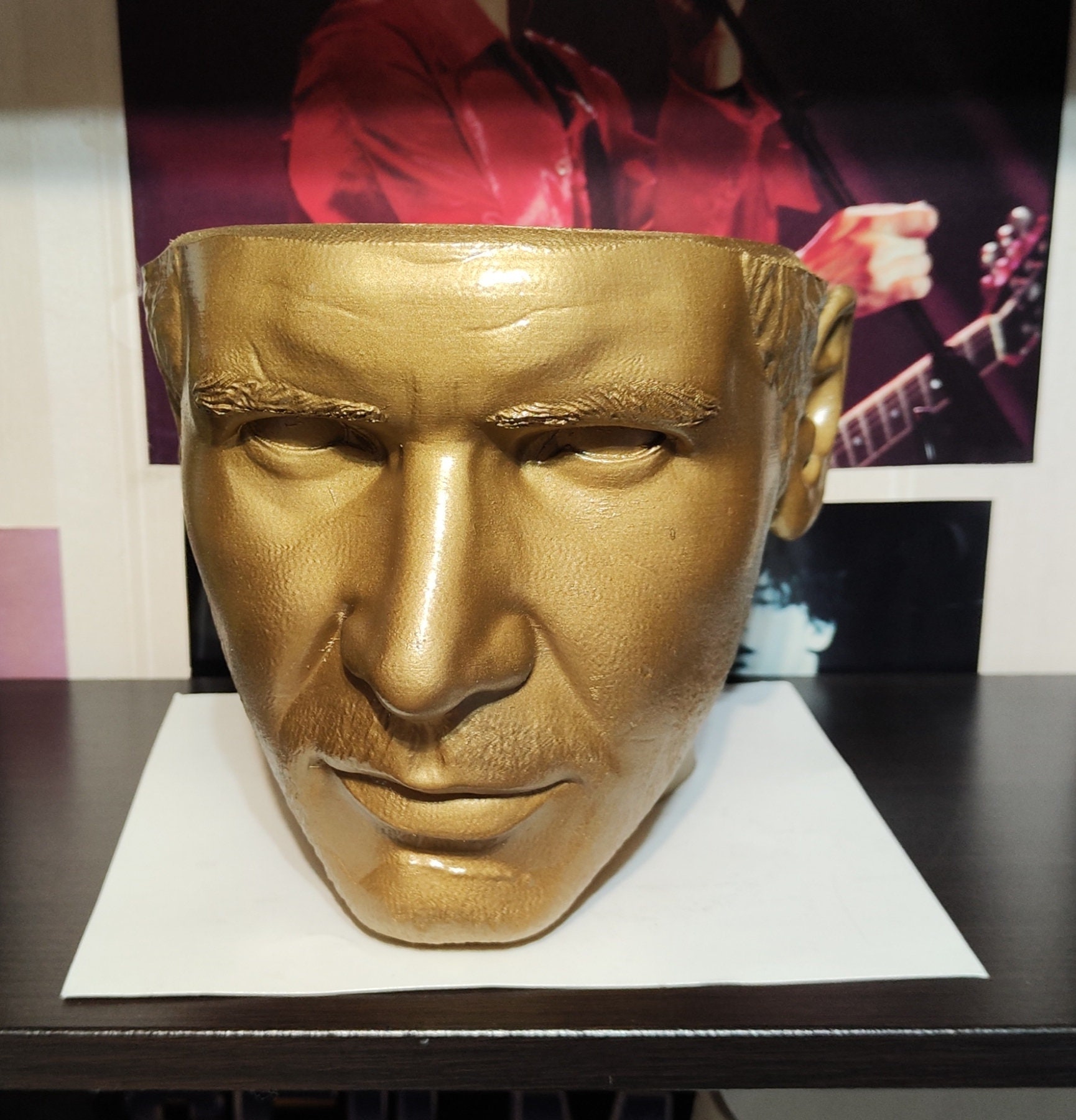 Indiana Jones Head - Fan Art - Lifesize 3D Printed - Lucasarts ...