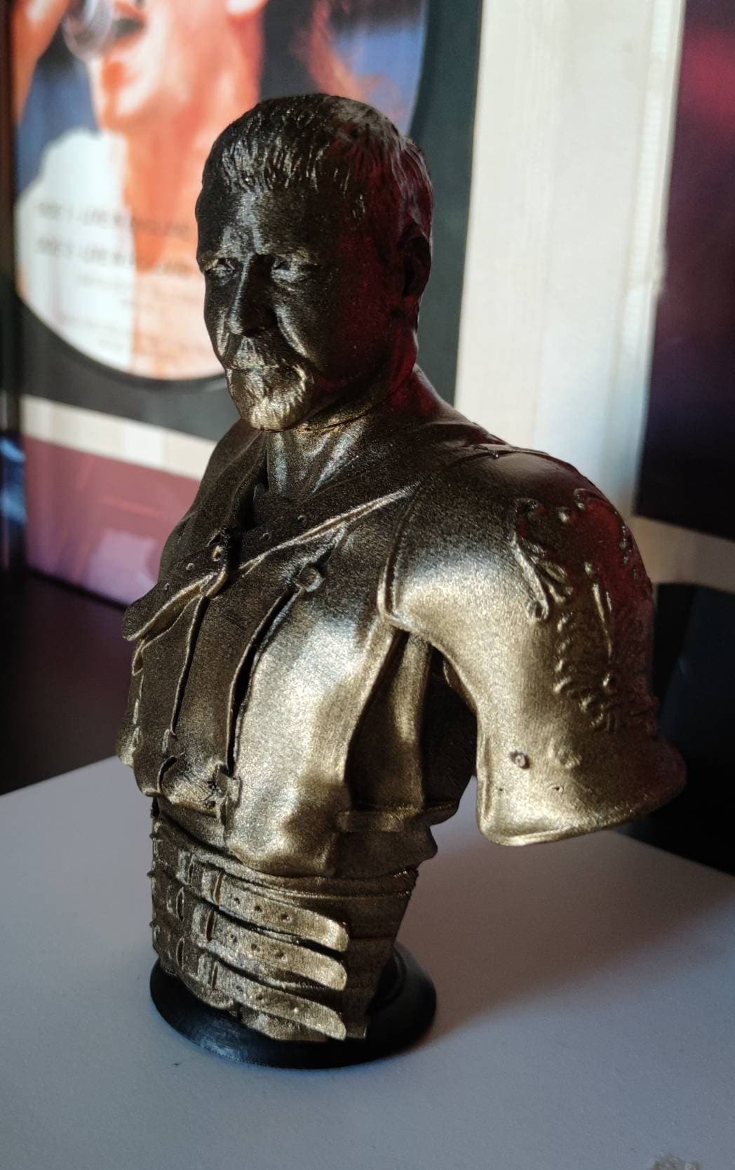 MASSIMO DECIMO MERIDIO Fan Art Bust 3D Printed 17 Cm - Etsy