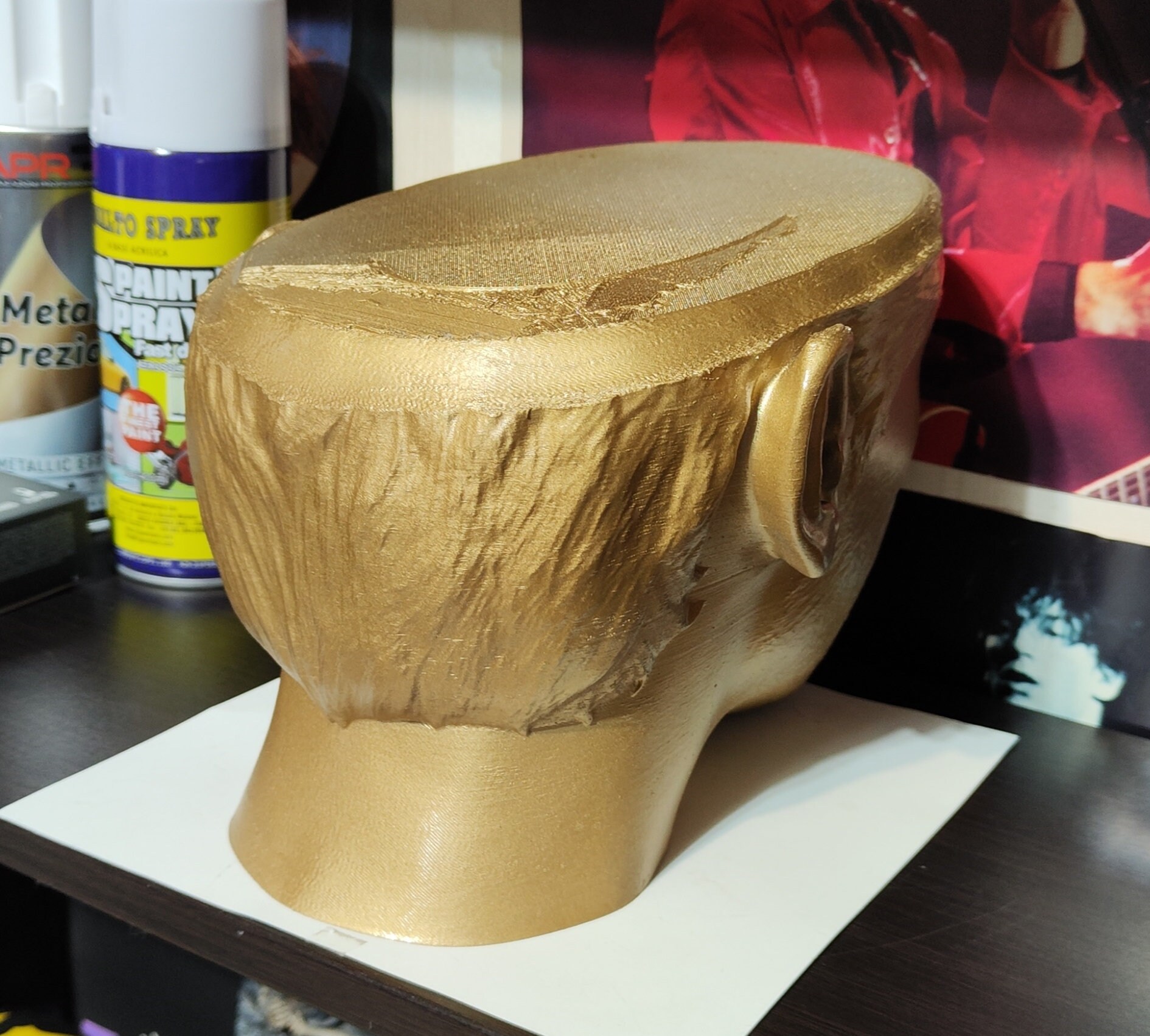 Indiana Jones Head - Fan Art - Lifesize 3D Printed - Lucasarts ...