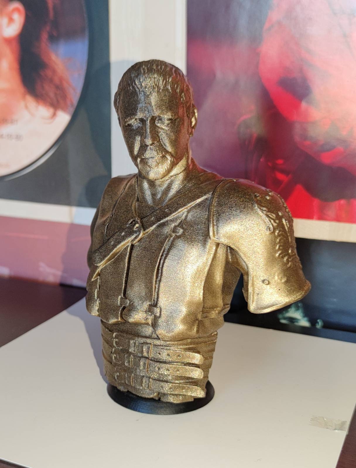MASSIMO DECIMO MERIDIO Fan Art Bust 3D Printed 17 Cm - Etsy
