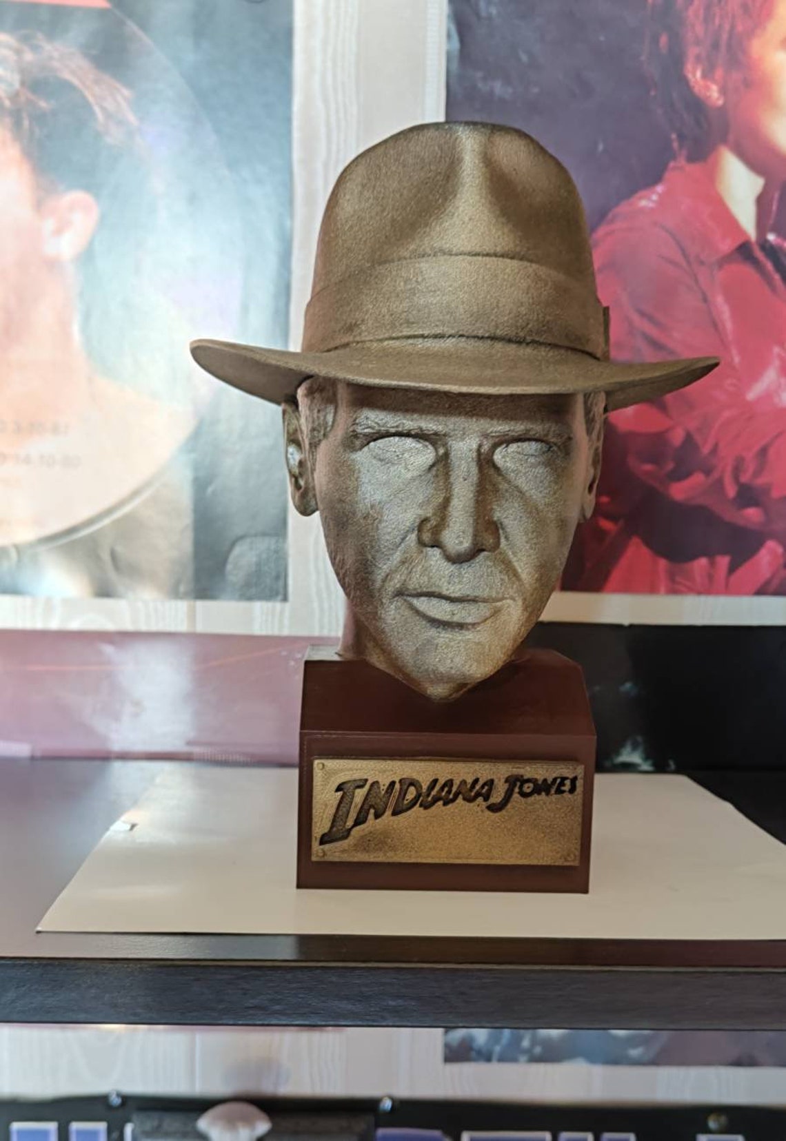 INDIANA JONES Fan Art Bust 3D Printed 20 Cm - Etsy