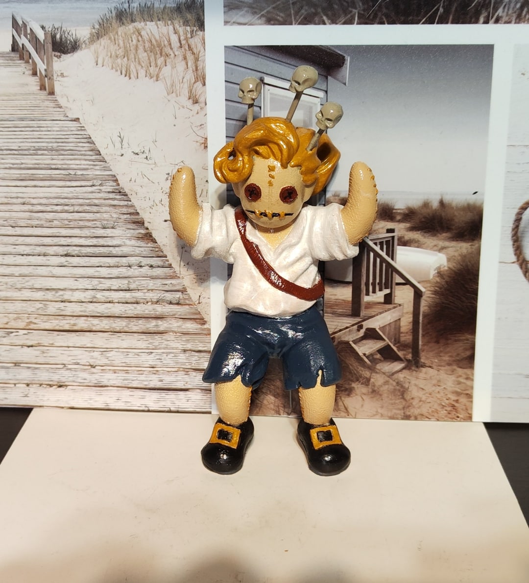 Monkey Island 2 Voodoo Doll - Fan Art - GUYBRUSH - 3D Printed - 15 Cm ...