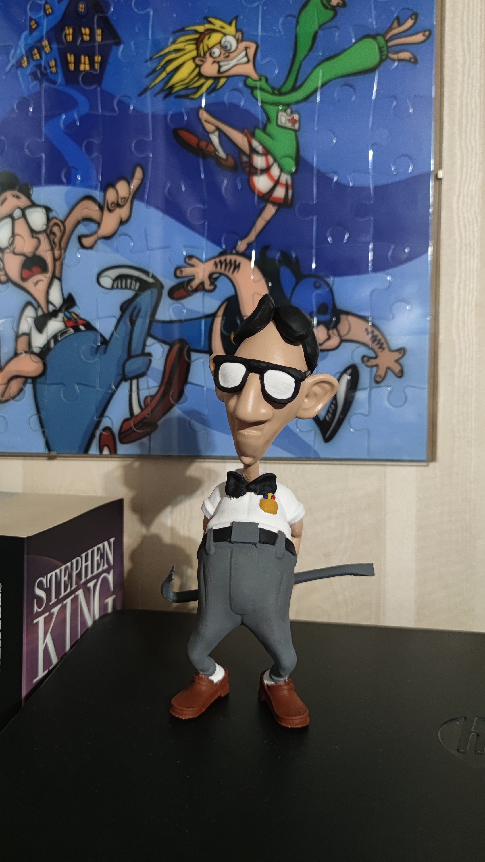 BERNARD Fan Art 20 Cm Tall Day of the Tentacle Lucasarts Lucasfilm - Etsy