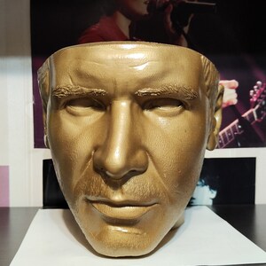 Indiana Jones Head - Fan Art - Lifesize 3D Printed - Lucasarts ...