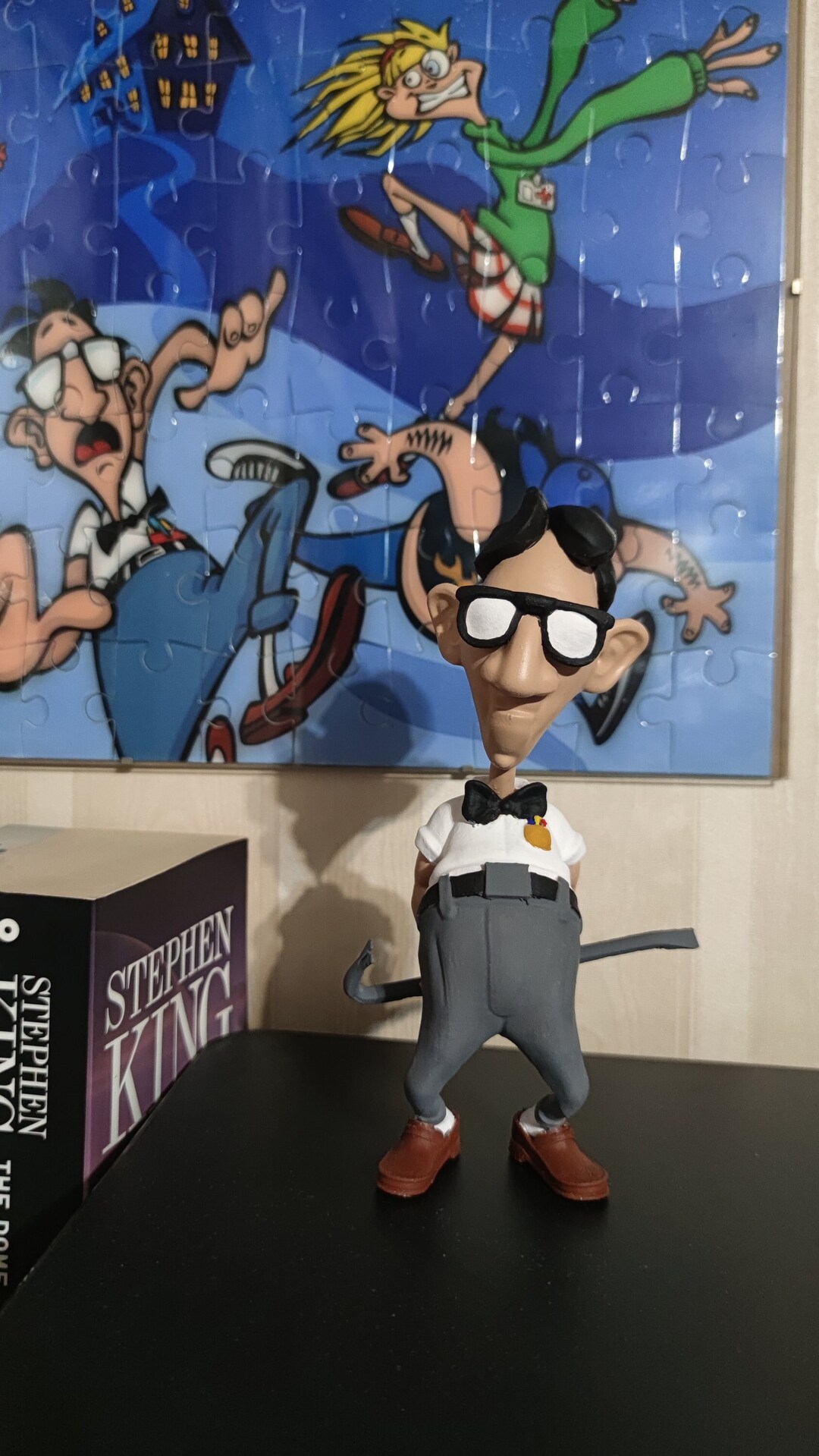 BERNARD - Fan Art - 20 Cm Tall - Day of the Tentacle - Lucasarts Lucasfilm - Etsy