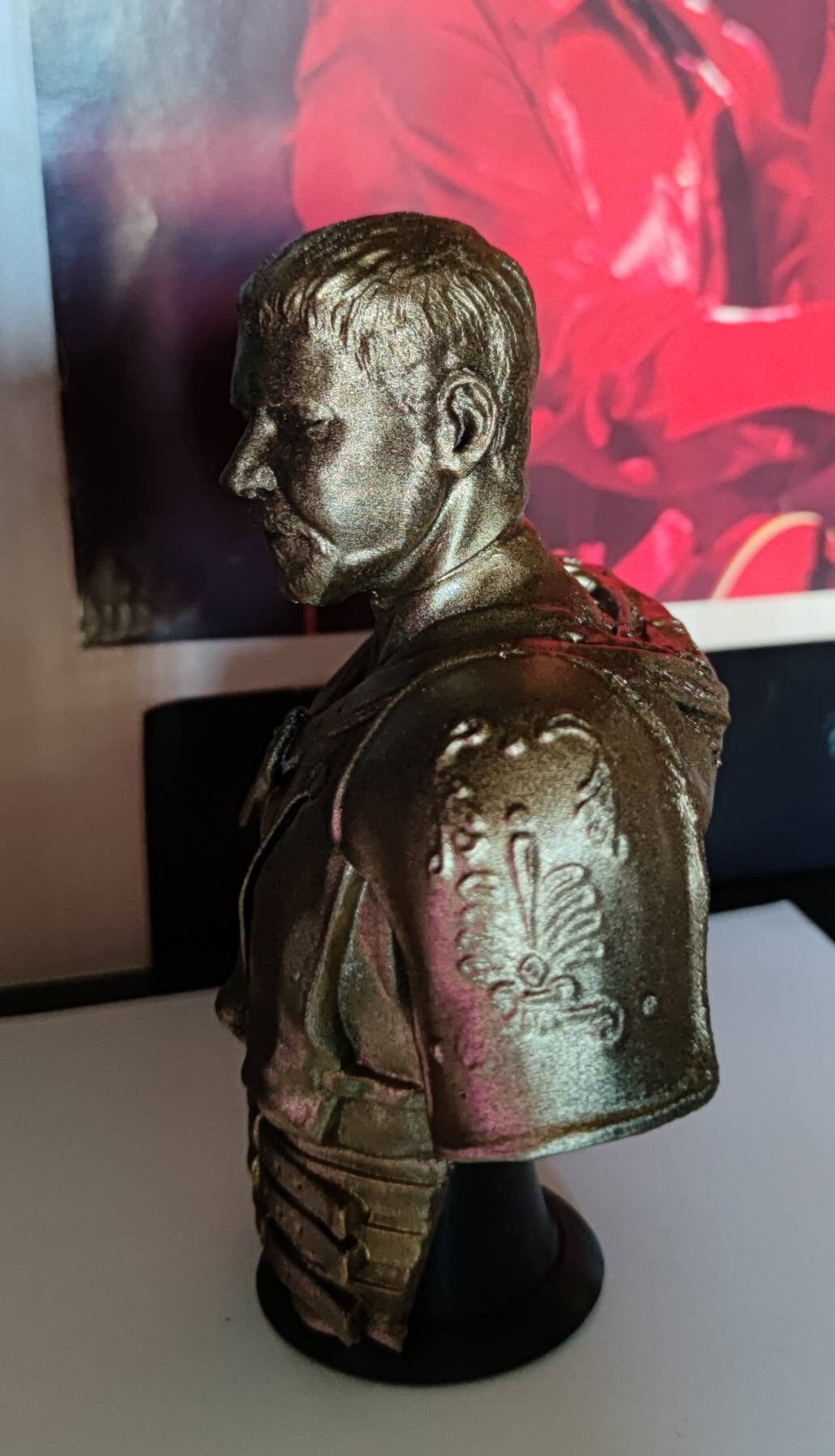 MASSIMO DECIMO MERIDIO Fan Art Bust 3D Printed 17 Cm - Etsy