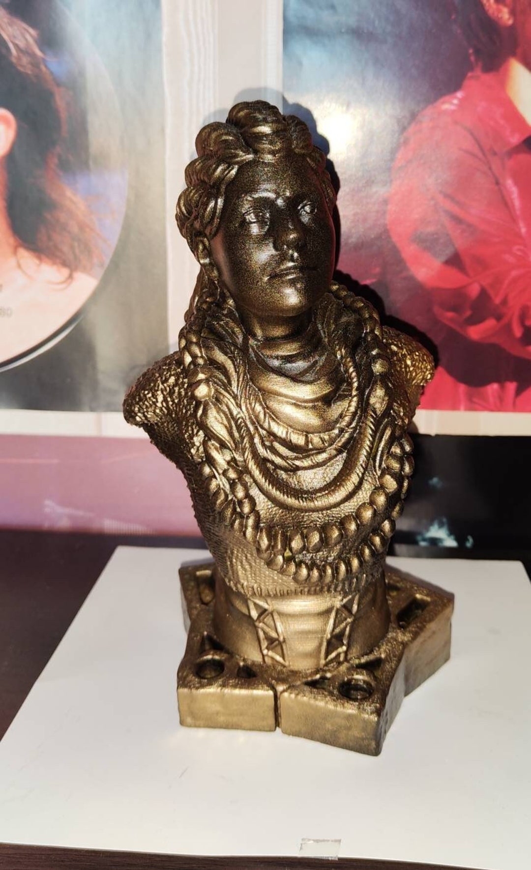 ALOY - Horizon Zero Dawn - 3D Bust - Fan Art - Bronzed - Guerrilla ...