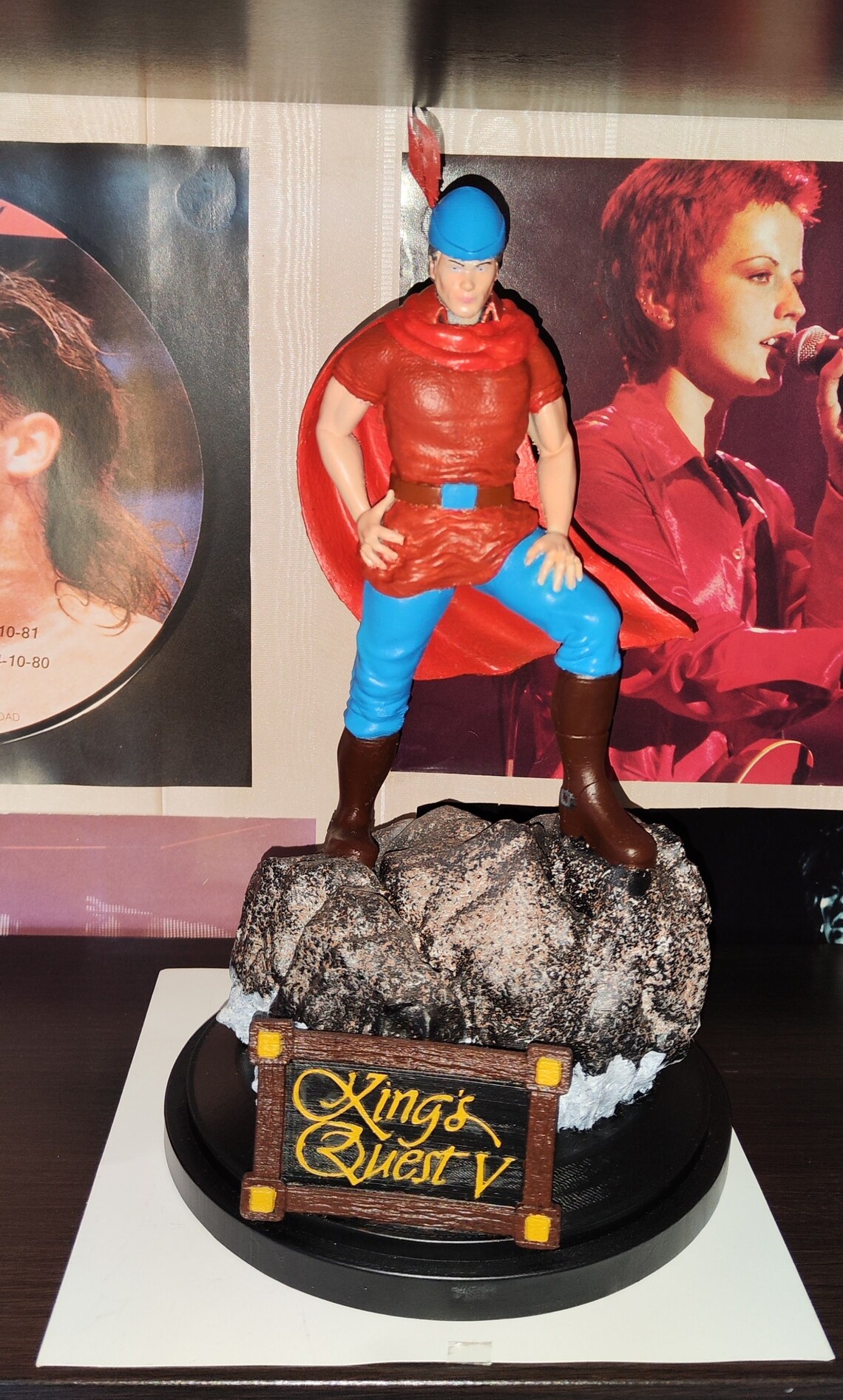 KING'S QUEST - King GRAHAM - 3D Printed & Painted Statue - 30 Cm Approx ...