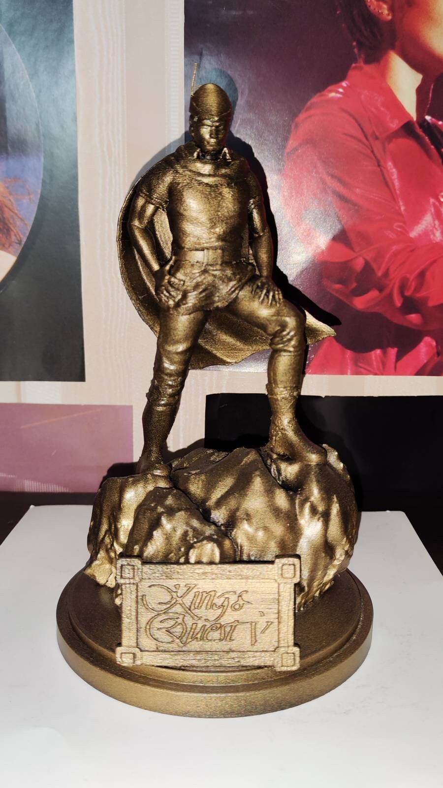 King's Quest - King Graham - 3D Printed Statue - 20 Cm Approx - Fan Art ...