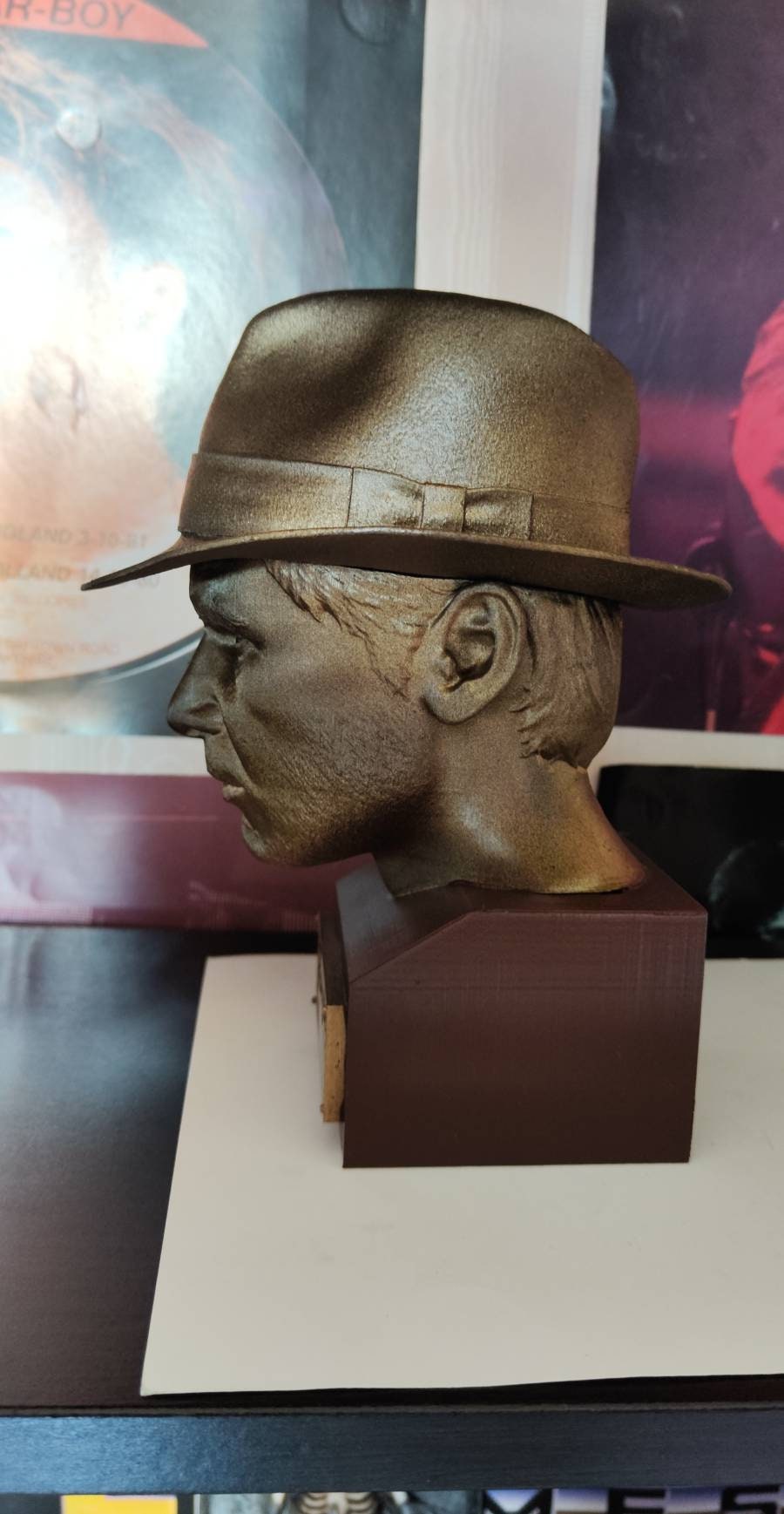 INDIANA JONES Fan Art Bust 3D Printed 20 Cm - Etsy UK