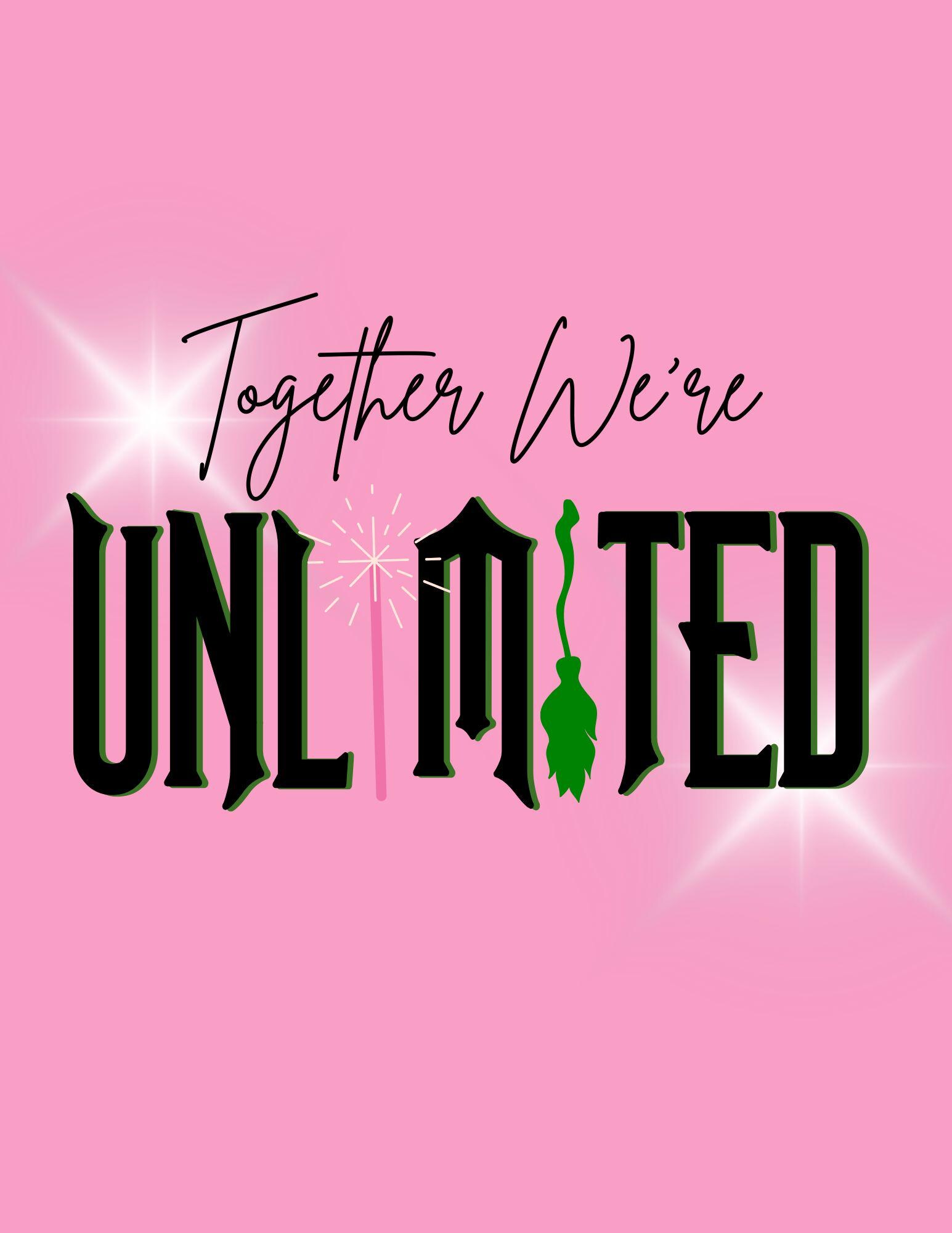Wicked Inspired Canva Template - Etsy