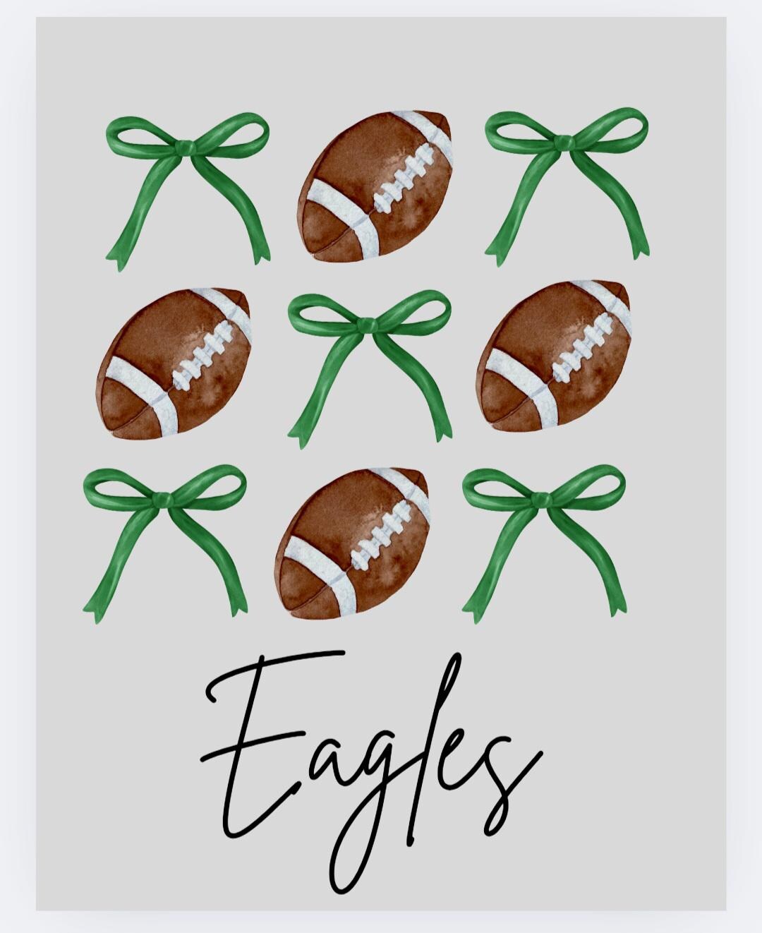 Football/super Bowl Canva Template - Etsy