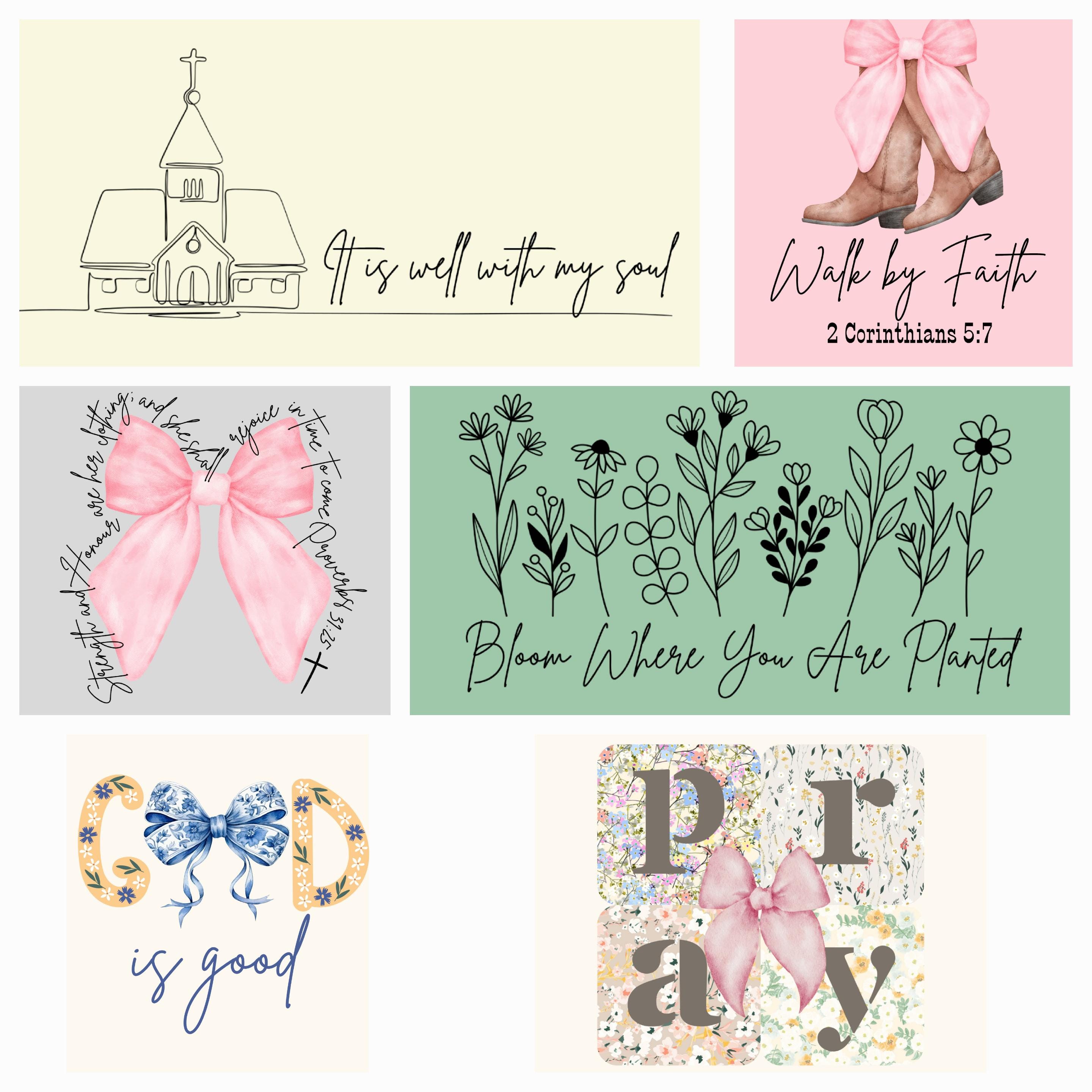 Christian SVG/PNG Canva Template | Customizable & Resellable - Etsy
