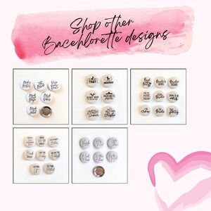 Bridal Blush Pins | Bride Pin | Bridesmaid Bachelorette | Blush Wedding ...