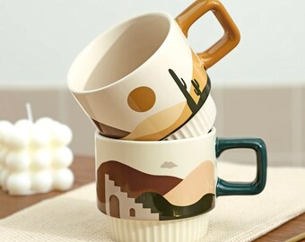 Japanese Style Coffee Mug - Etsy