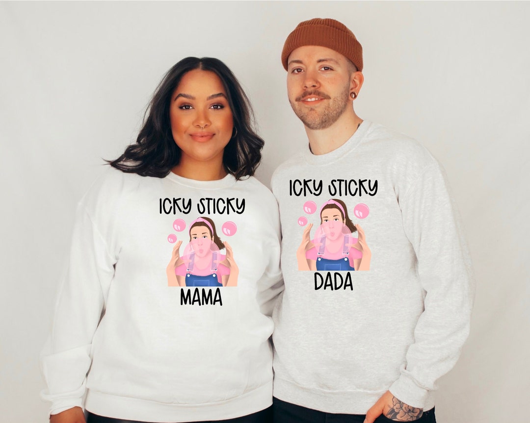 Ms. Rachel Icky Sticky Mama Dada Matching Crewneck Birthday - Etsy