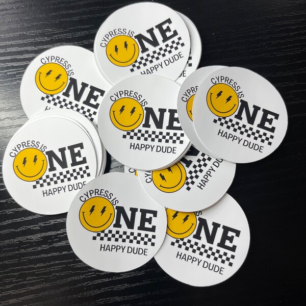 Yellow Face Stickers - Etsy