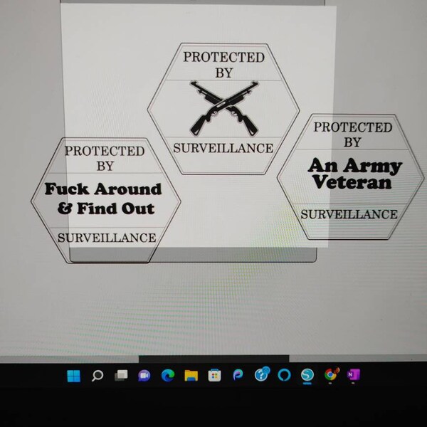 Protected by a Veteran Sign - Etsy