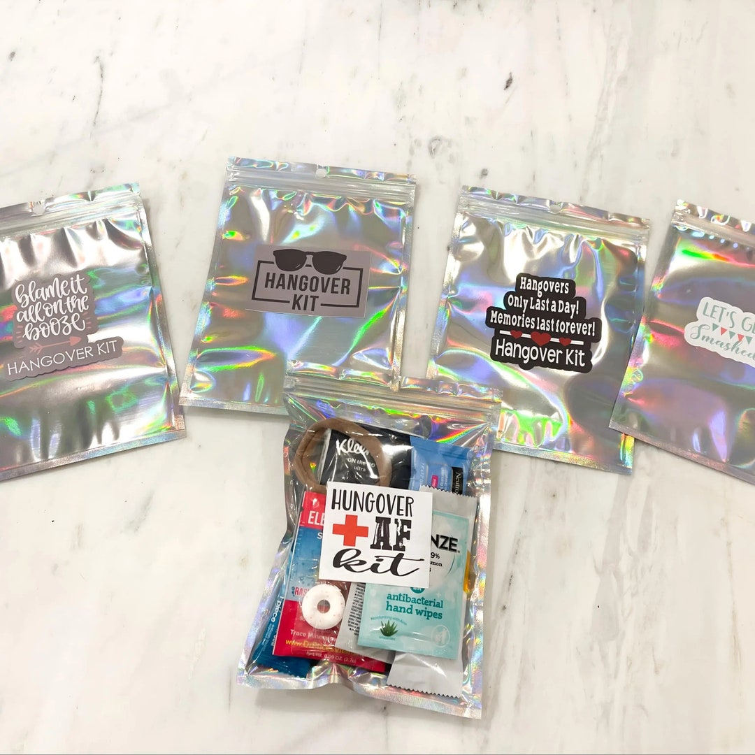 Funny Bachelorette Hangover Kit: Girls Trip Getaway Gift Bag for ...