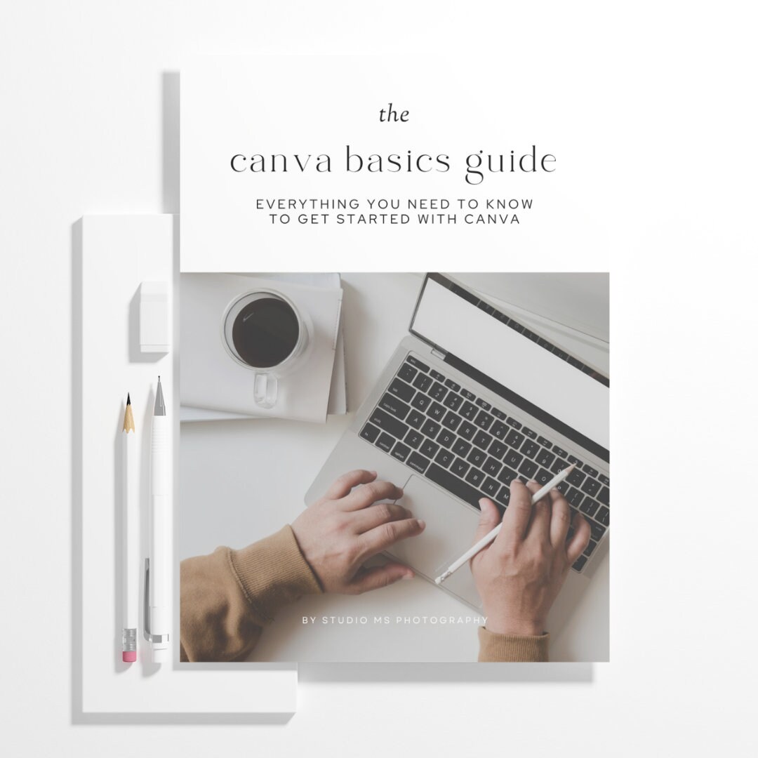Canva Basics Guide, Learn Canva, How to Canva Guide, Digital Download ...