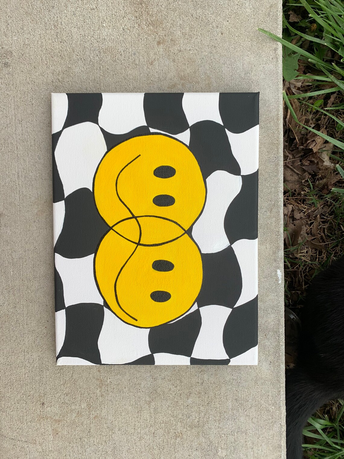 Trippy Smiley Face - Etsy